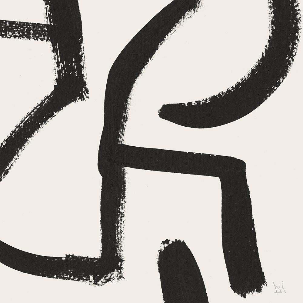 Curvy Lines No2 Poster Print - Dan Hobday - Posterazzi