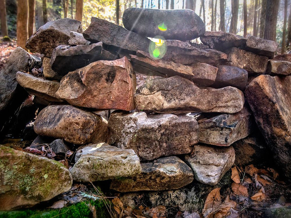 Fire Rocks Poster Print - Rachel Lee - Posterazzi