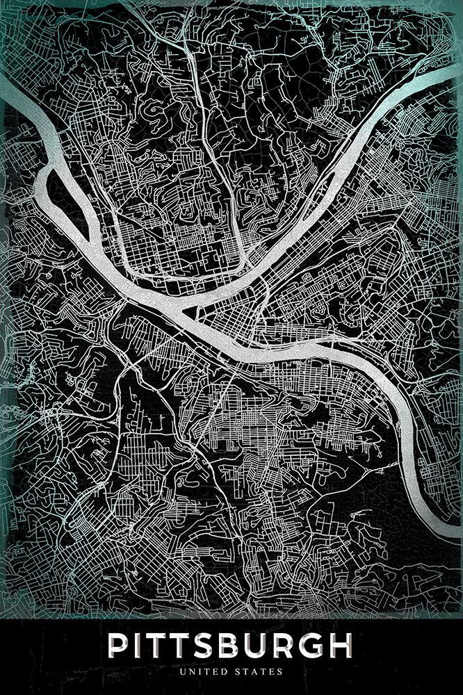 PITTSBURGH Poster Print - Studiosix - Posterazzi