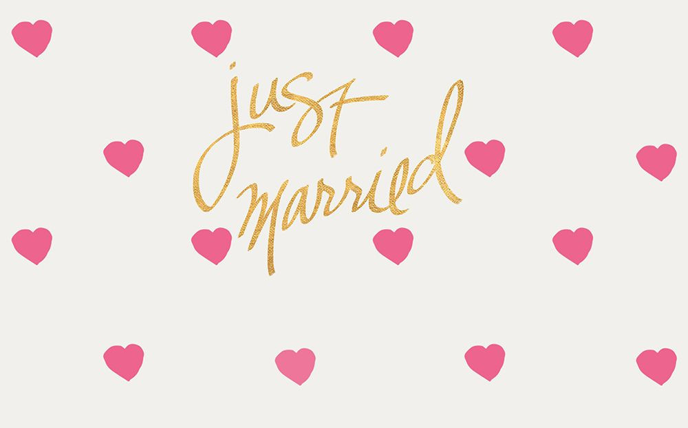 Just Married Poster Print - Graphics Studio SD - Posterazzi