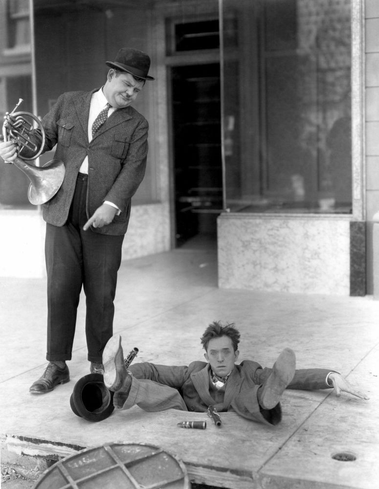 You'Re Darn Tootin', Oliver Hardy, Stan Laurel [Laurel And Hardy], 1928 ...