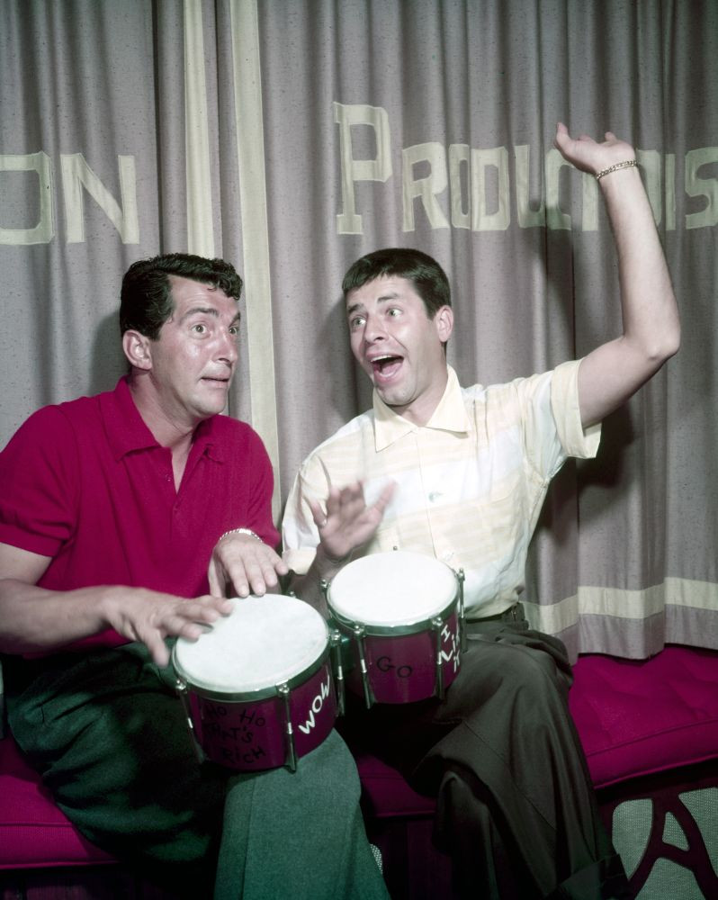 From Left: Dean Martin, Jerry Lewis, Of Gar-Ron Productions, 1953. Gar ...