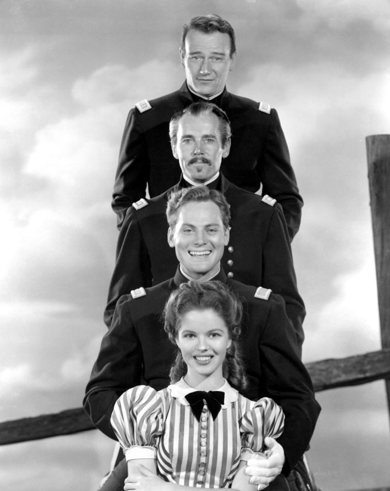 Fort Apache, John Wayne, Henry Fonda, John Agar, Shirley Temple, 1948 ...