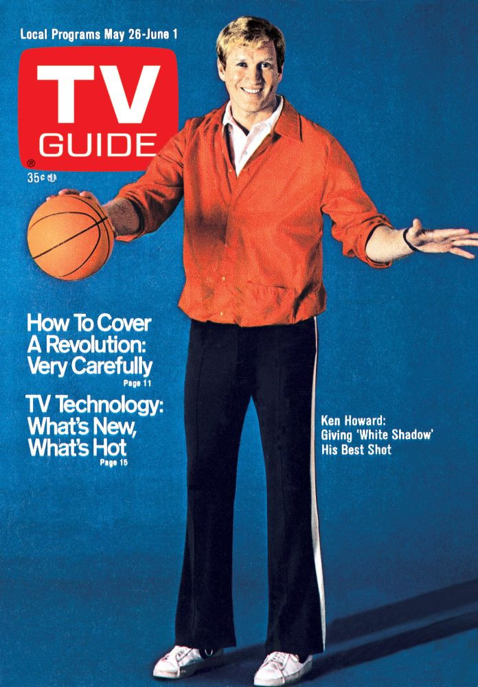 The White Shadow, Ken Howard, Tv Guide Cover, May 26 - June 1, 1979. Tv ...