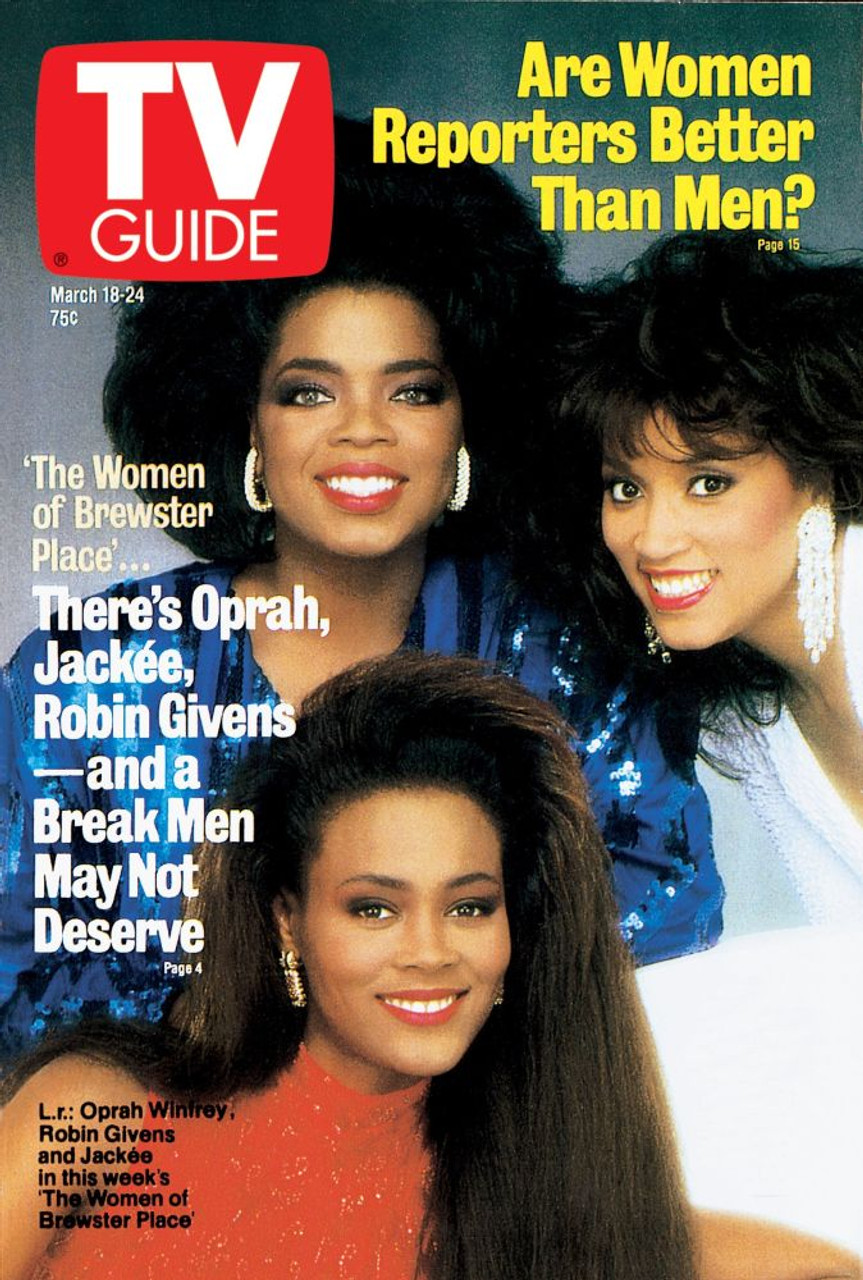 The Women Of Brewster Place Clockwise From Top Oprah Winfrey Jack E Harry Robin Givens Tv