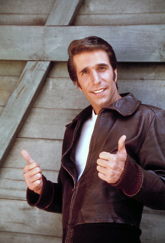 Happy Days, Henry Winkler, 1974-1984 Paramount/Courtesy: Everett ...