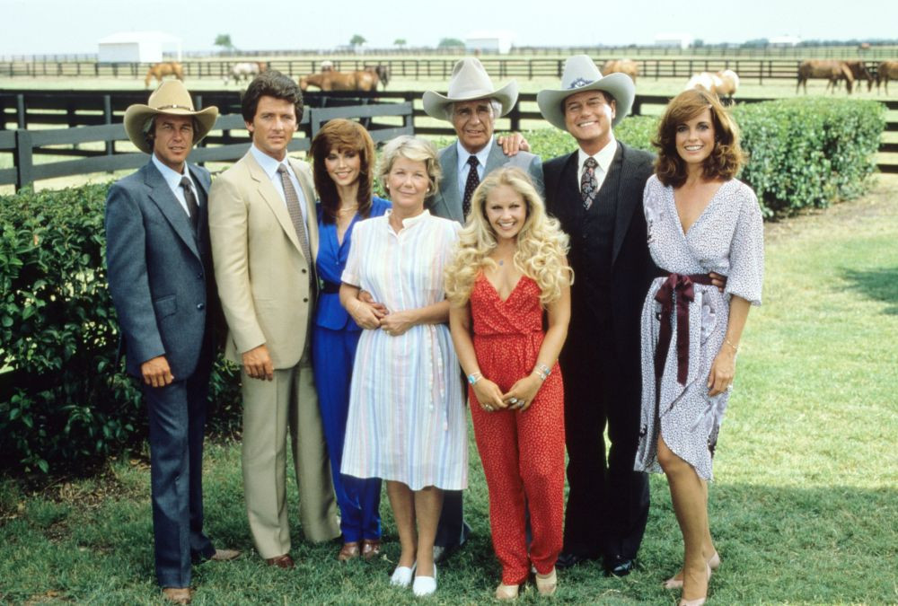 Dallas, Steve Kanaly, Patrick Duffy, Victoria Principal, Barbara Bel ...
