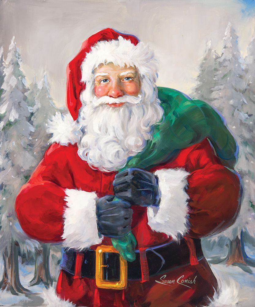 Classic Santa Poster Print - Susan Comish # VARPDXSCM200704 - Posterazzi