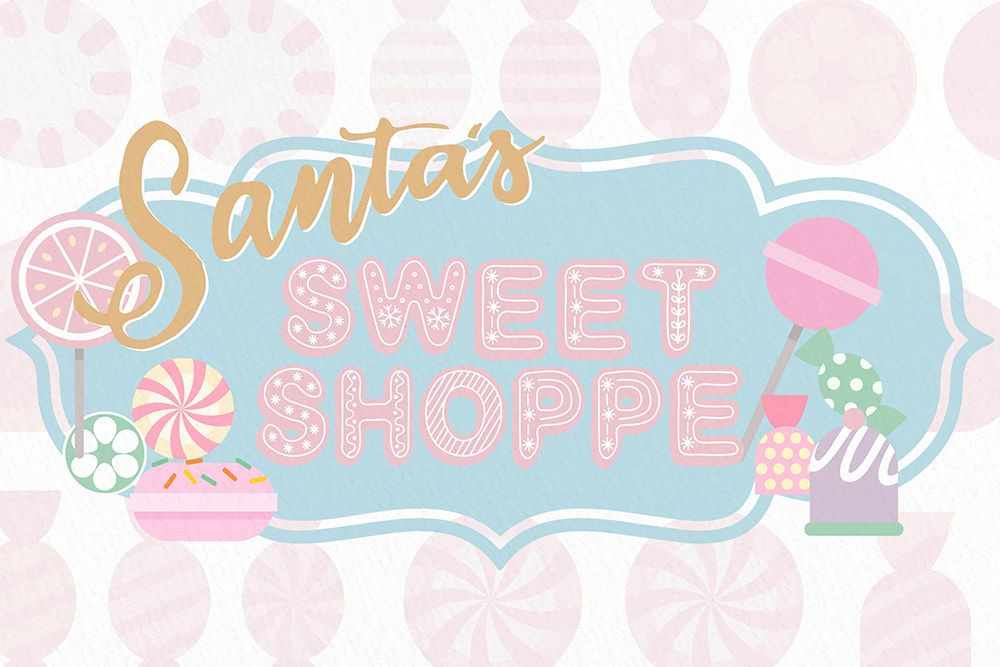 Santas Sweet Shoppe Poster Print - Kimberly Allen # VARPDXKARC3356A ...