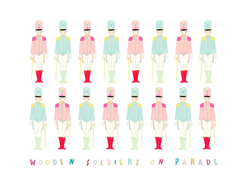 Wooden Soldiers Poster Print - Leah Straatsma # VARPDXLSRC682A - Posterazzi