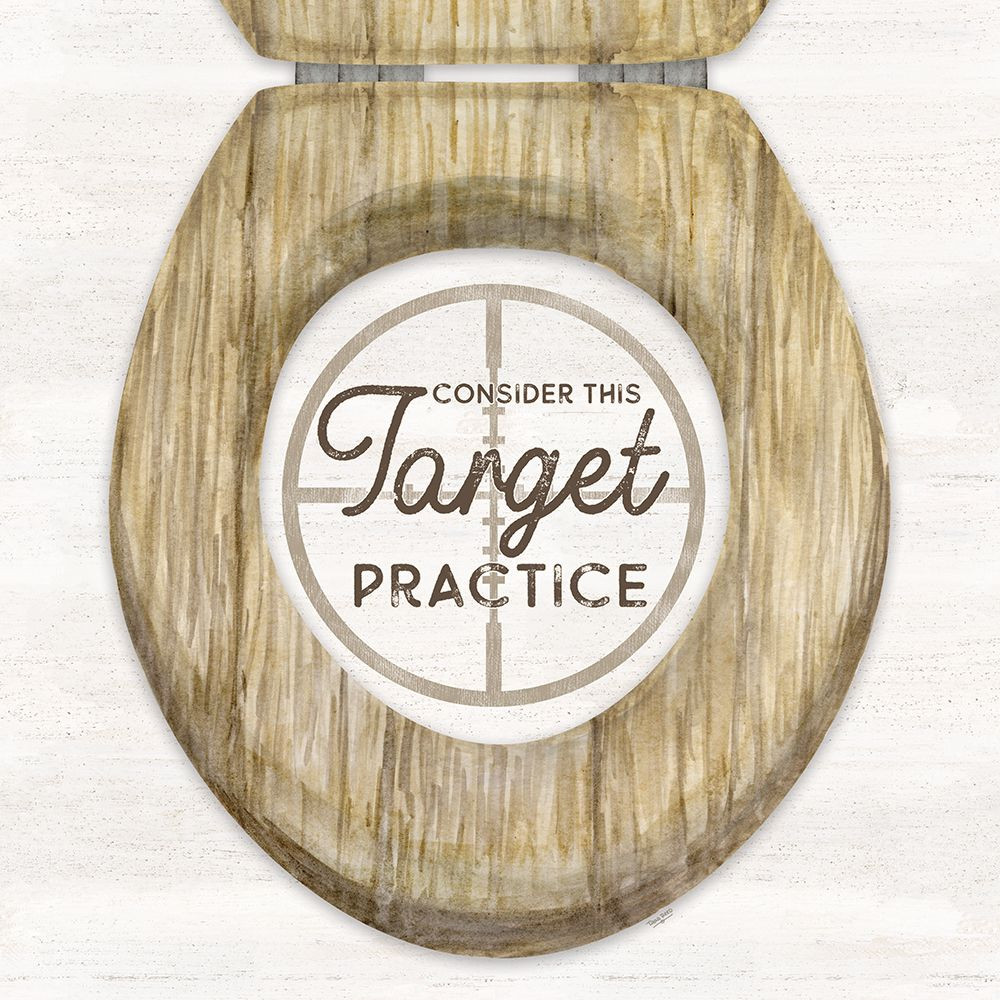 Bath Art IV-Target Practice Poster Print - Tara Reed # VARPDXRB17483TR ...