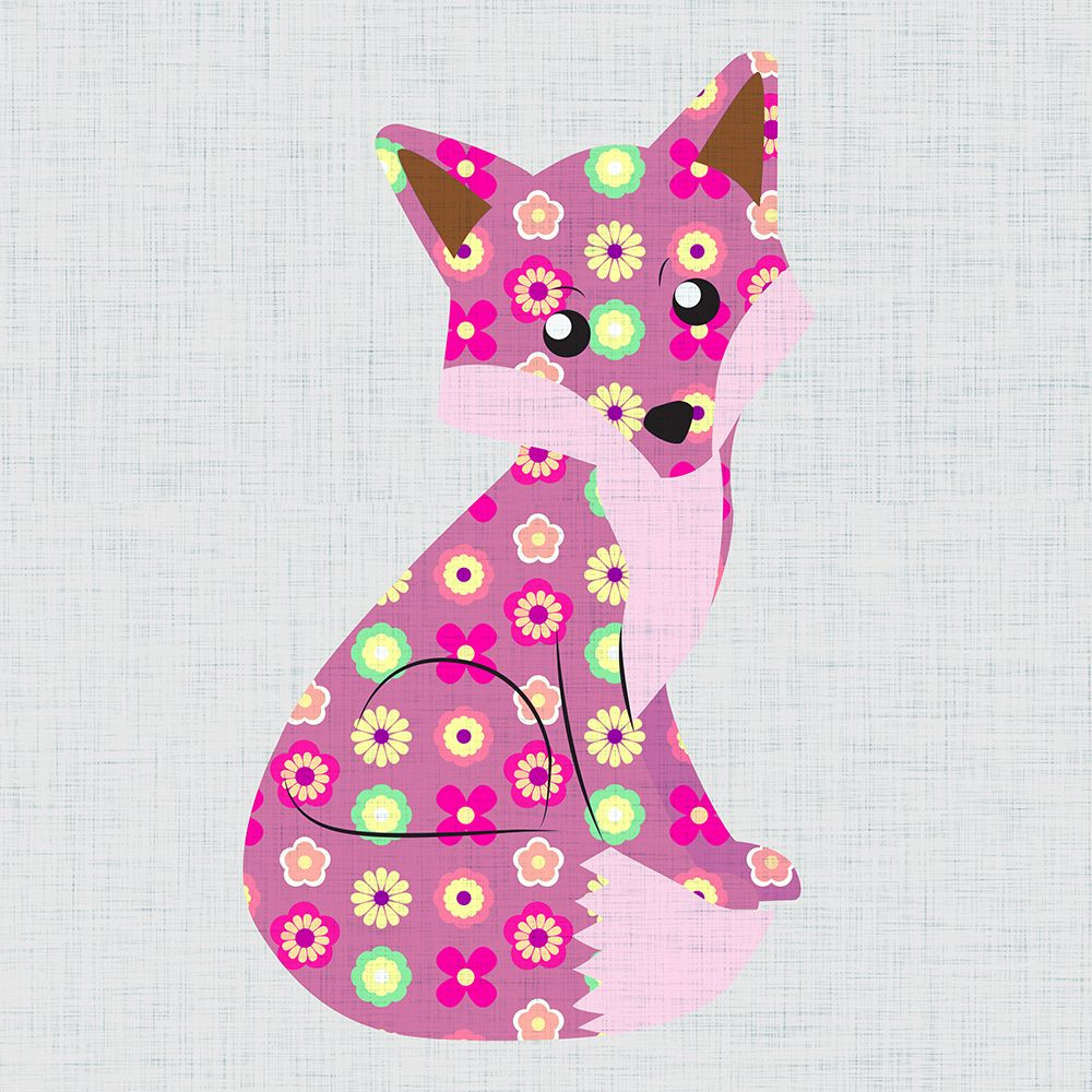Retro Fox I Poster Print - SD Graphics Studio # VARPDX9688E - Posterazzi