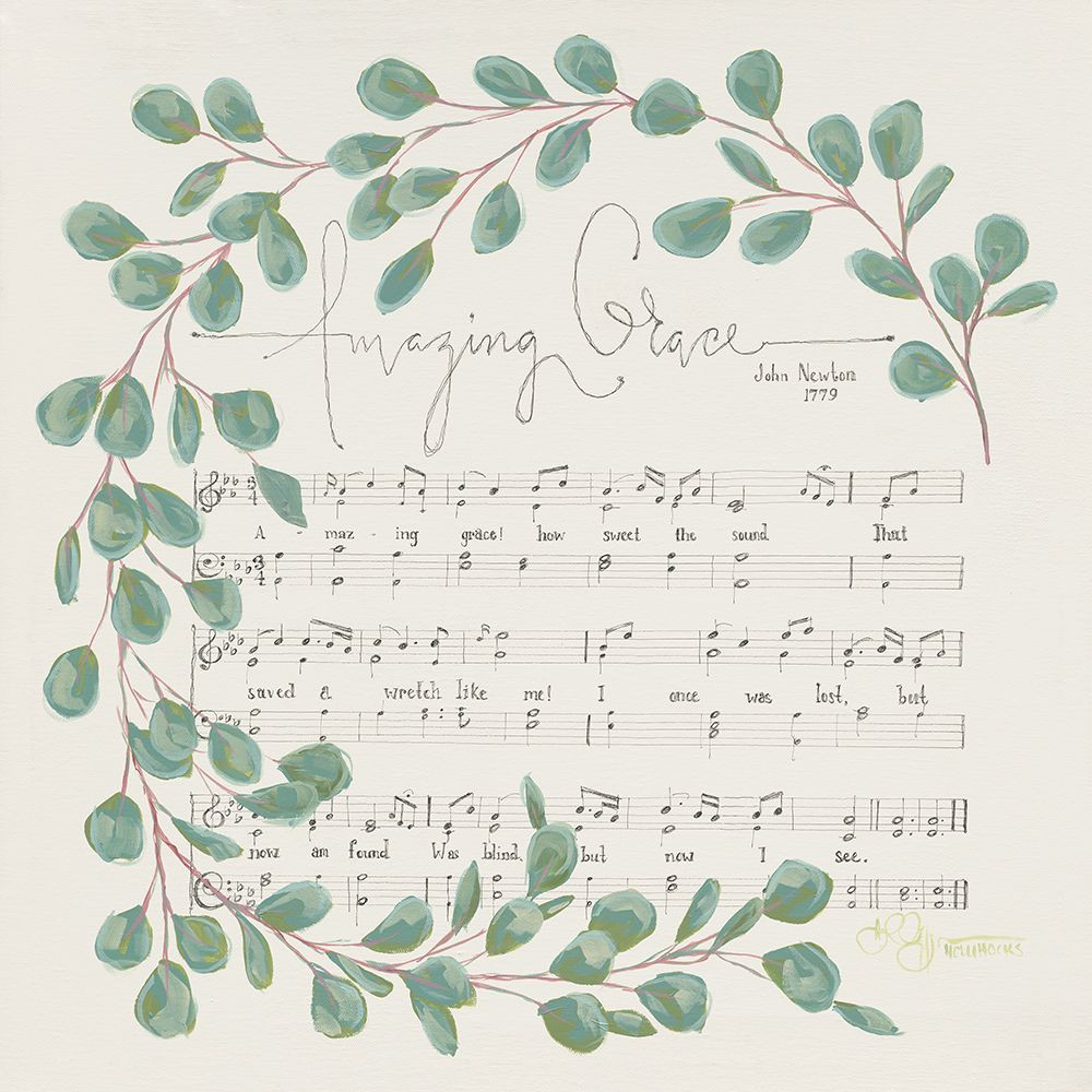 Amazing Grace Poster Print - Hollihocks Art # VARPDXHH190 - Posterazzi