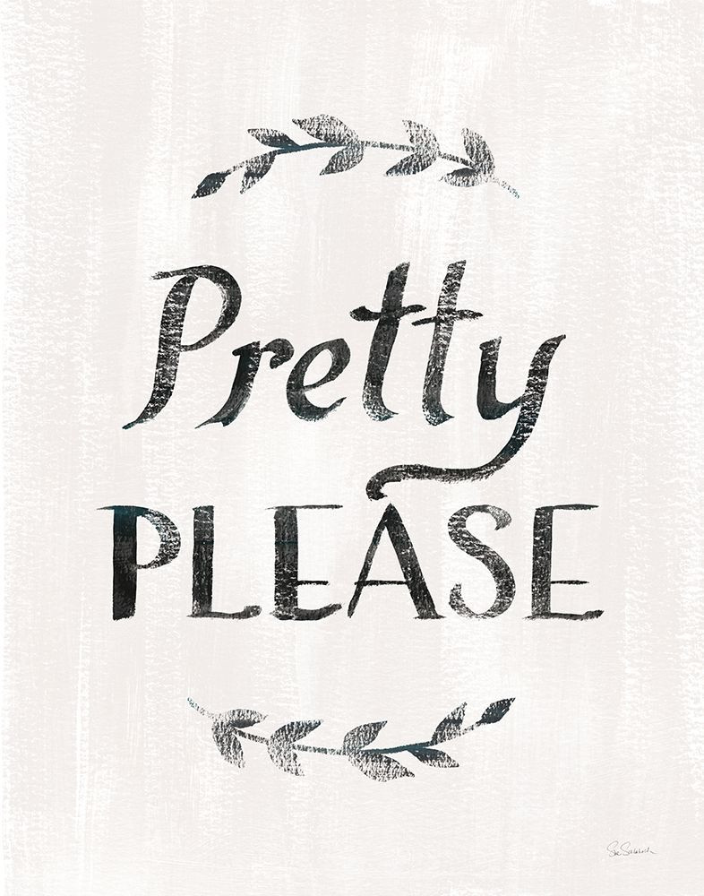 Pretty Please v2 Poster Print - Sue Schlabach # VARPDX75063 - Posterazzi