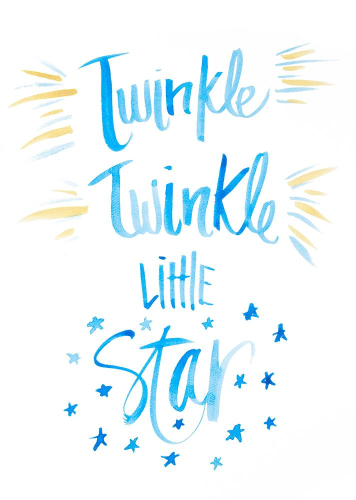 Twinkle Little Star Poster Print - SD Graphics Studio # VARPDX13063Q ...