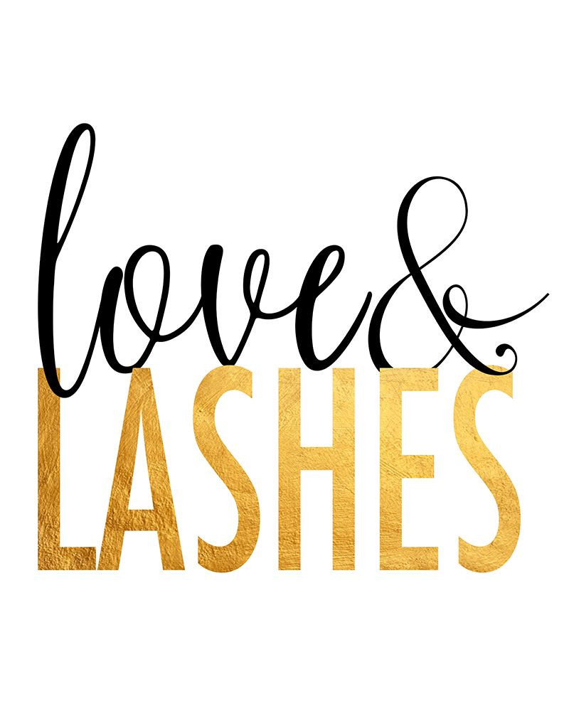 Love And Lashes Poster Print - Anna Quach # VARPDX14648L - Posterazzi