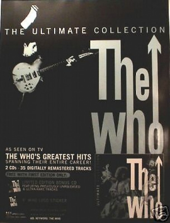 The Who Ultimate Collection Poster - Item # RAR99914598 - Posterazzi