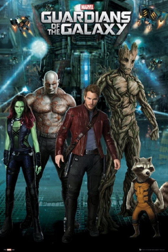 Guardians of the Galaxy - Superhero Team Poster Poster Print - Item ...