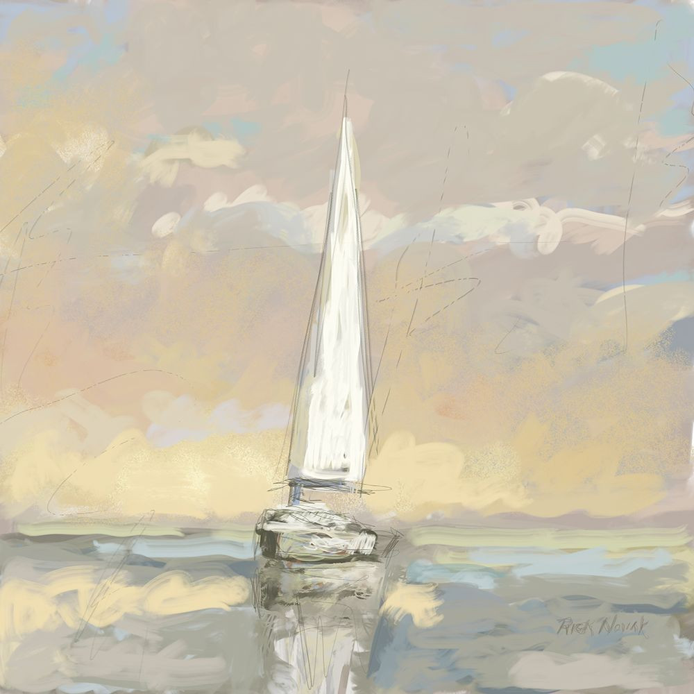 Boats I Poster Print - Rick Novak (24 x 24) - Posterazzi