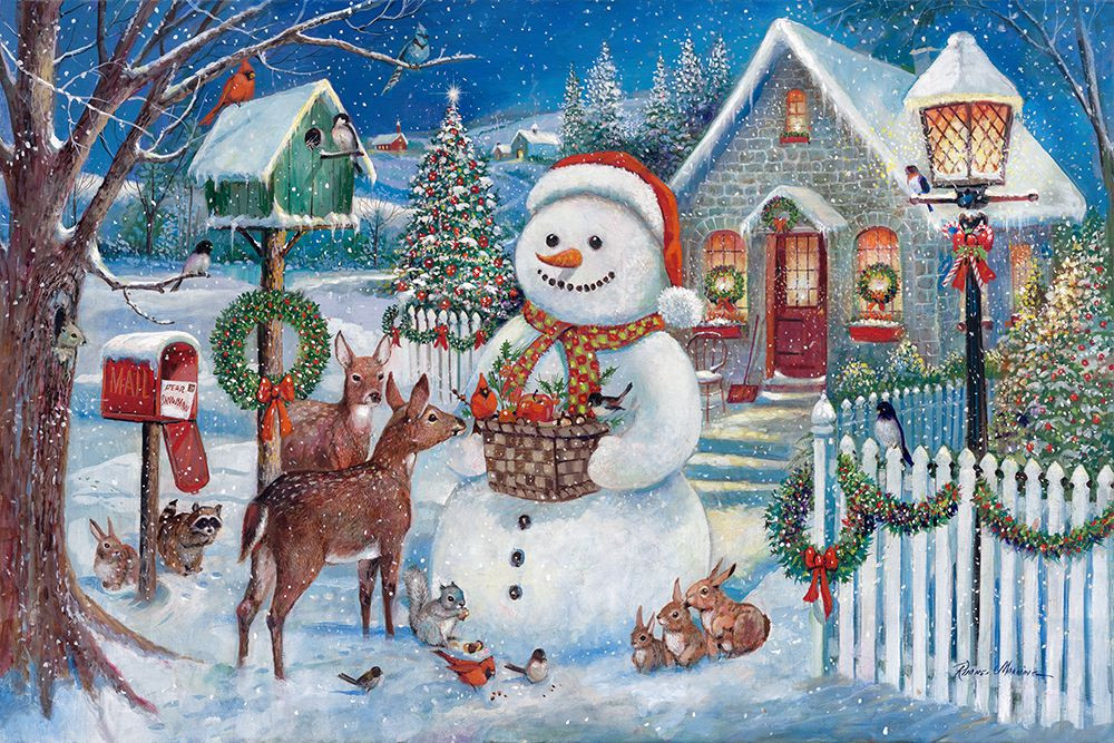 Winter Gathering Poster Print - Ruane Manning # VARPDX44404 - Posterazzi