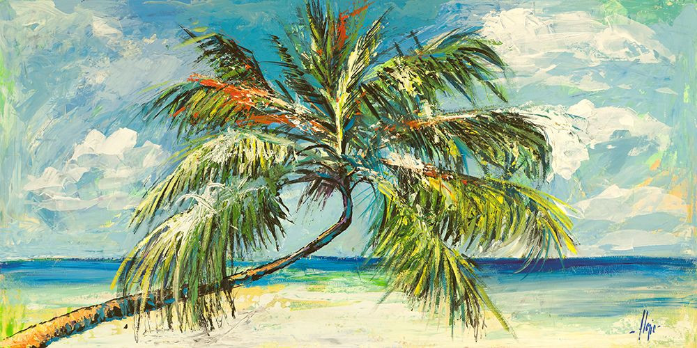 Palma nel sole Poster Print - Luigi Florio (24 x 12) - Posterazzi