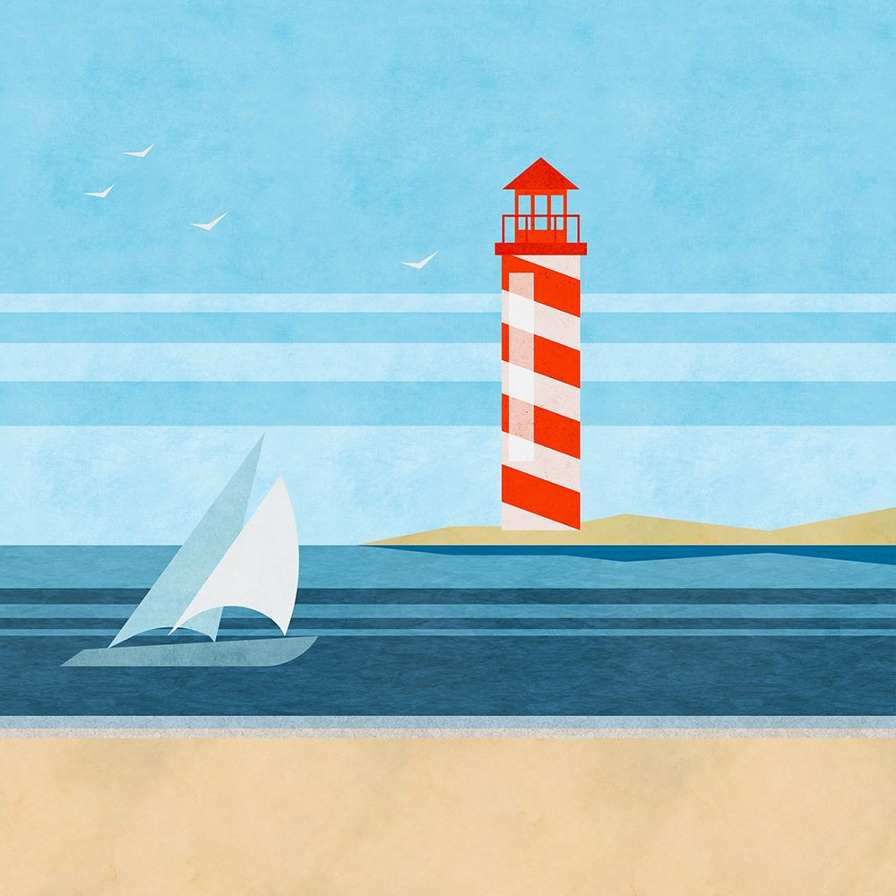 Cape Cod Lighthouse Poster Print - Andrea Haase # VARPDX82985 - Posterazzi