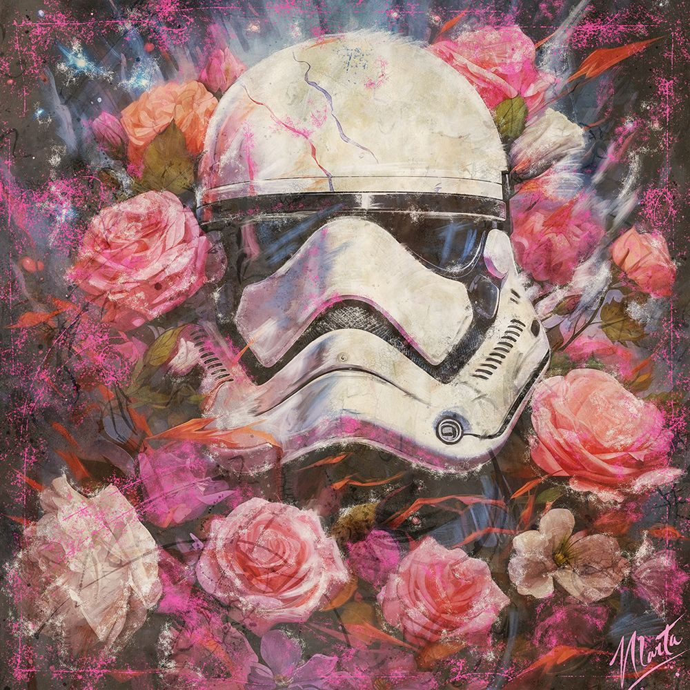 Defected Stormtrooper Poster Print - Marta Wiley - Posterazzi