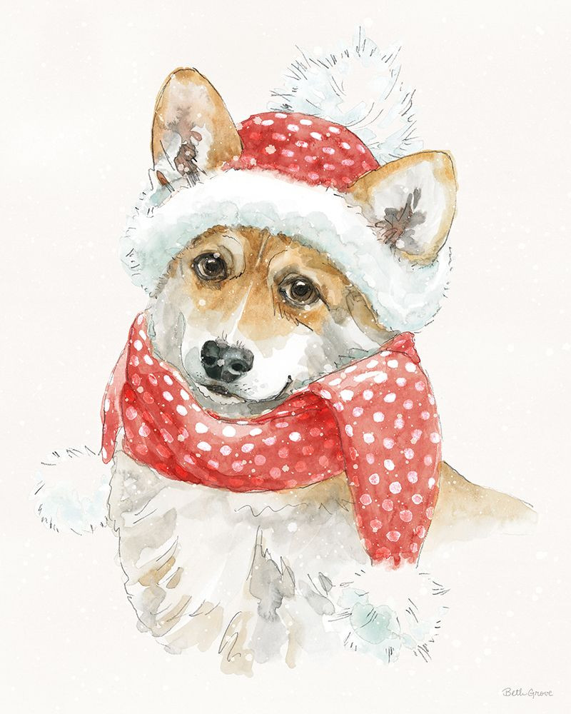 Winter Paws III Poster Print - Beth Grove - Posterazzi