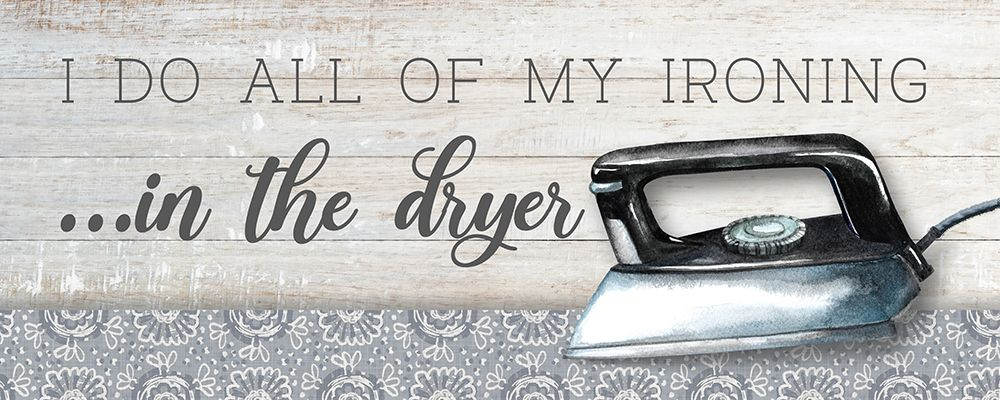 To Do List Ironing Poster Print - Conrad Knutsen - Posterazzi