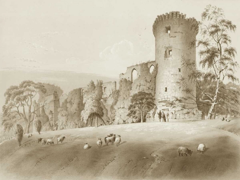 Bothwell Castle Poster Print - J.D. Harding - Posterazzi