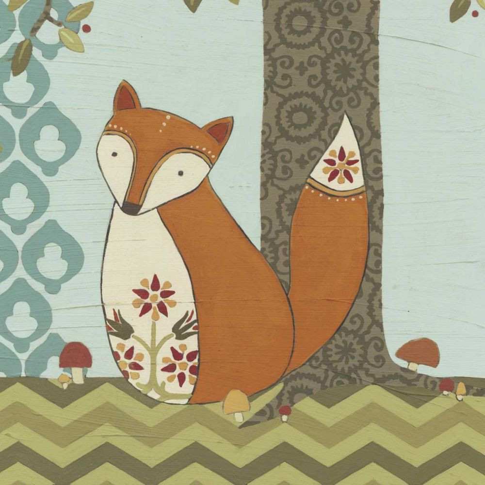 Forest Whimsy IV Poster Print - June Erica Vess - Posterazzi