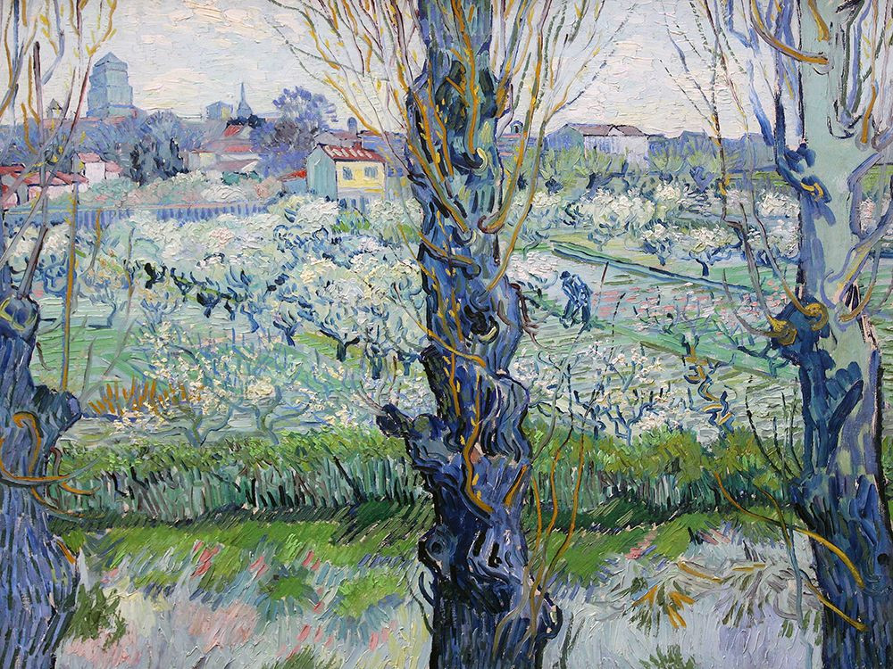 View of Arles Poster Print - Gogh Vincent van - Posterazzi