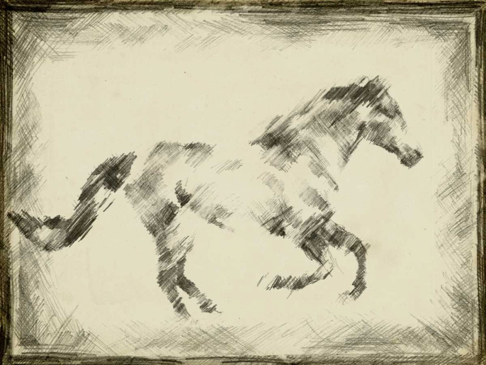 Equine Study I Poster Print - Ethan Harper - Posterazzi