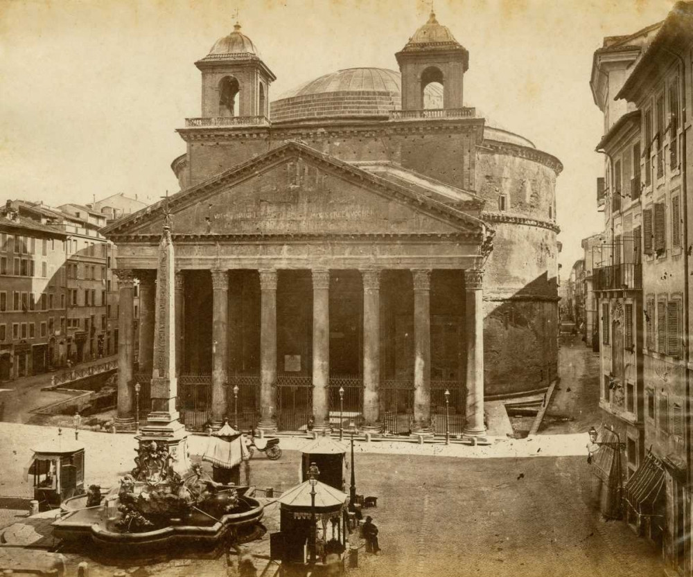 The Pantheon Poster Print - Giacomo Brogi - Posterazzi