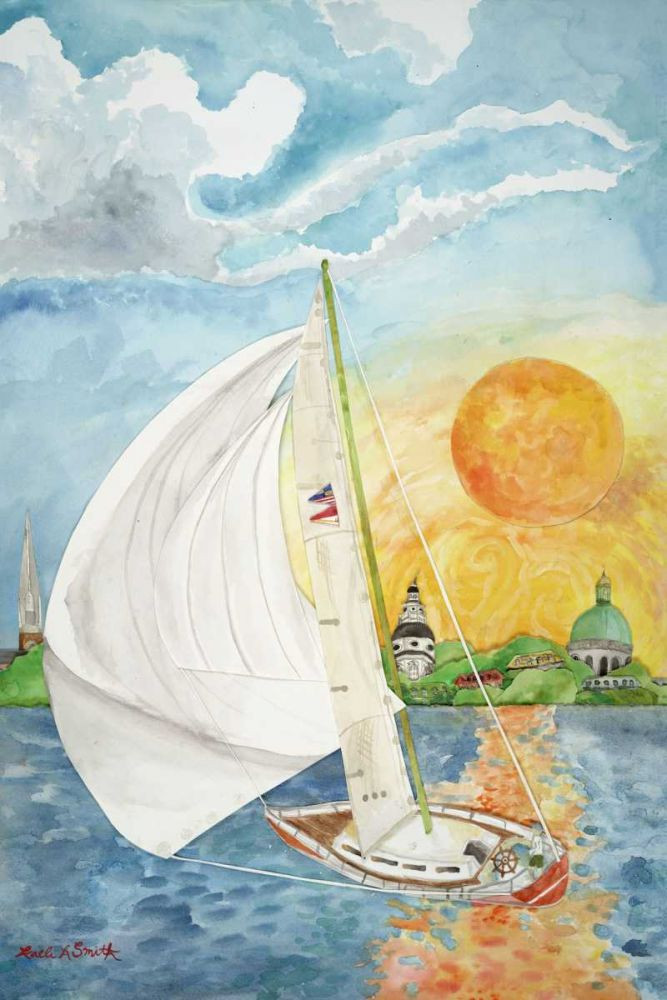 Day Sail Poster Print - Kaeli Smith - Posterazzi