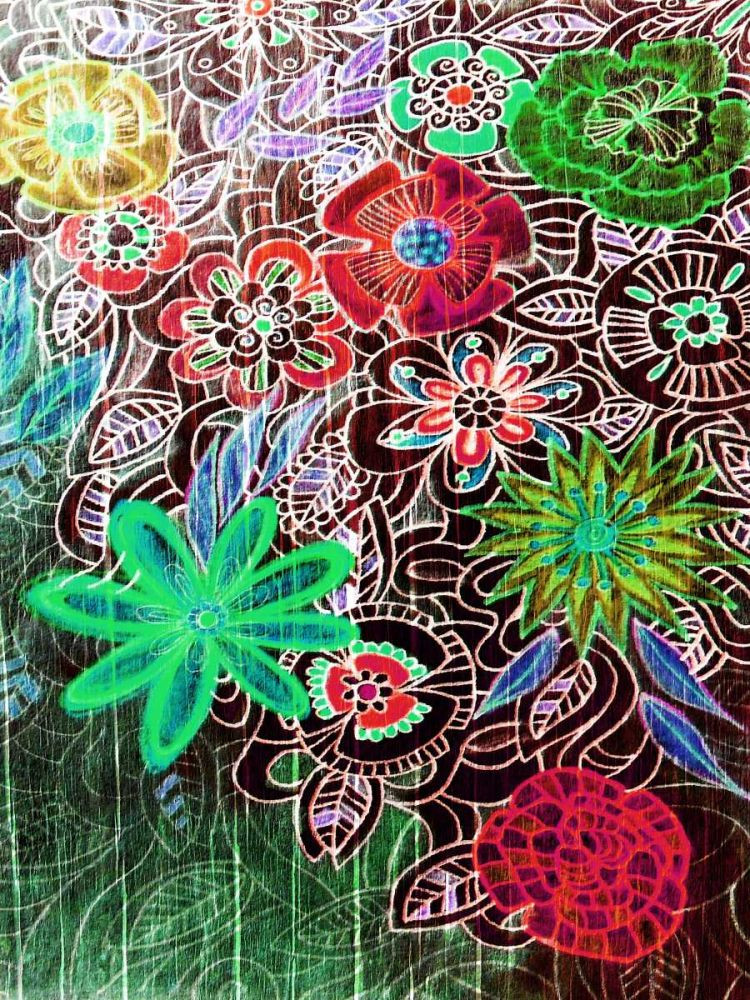 Flower Drift II Poster Print - Danielle Harrington - Posterazzi
