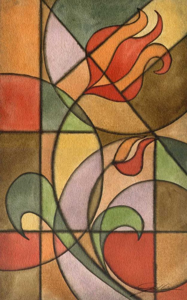 Craftsman Flower II Poster Print - Jason Higby - Posterazzi