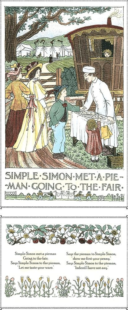 Simple Simon Poster Print - Francis D. Bedford - Posterazzi