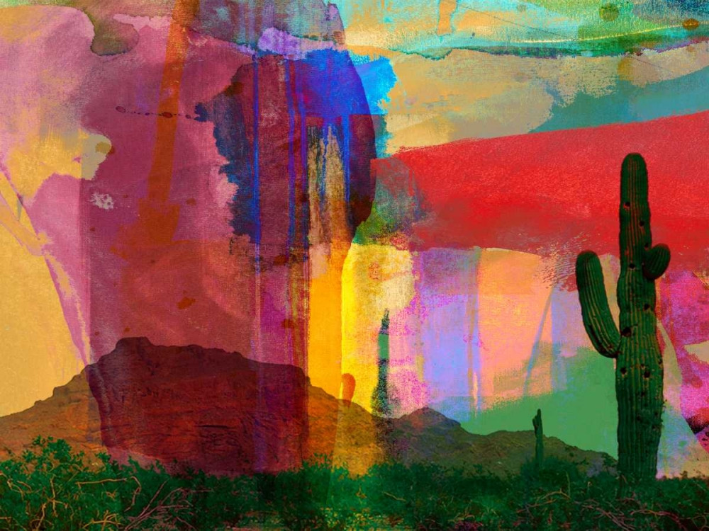 Mesa Abstract Poster Print - Sisa Jasper - Posterazzi