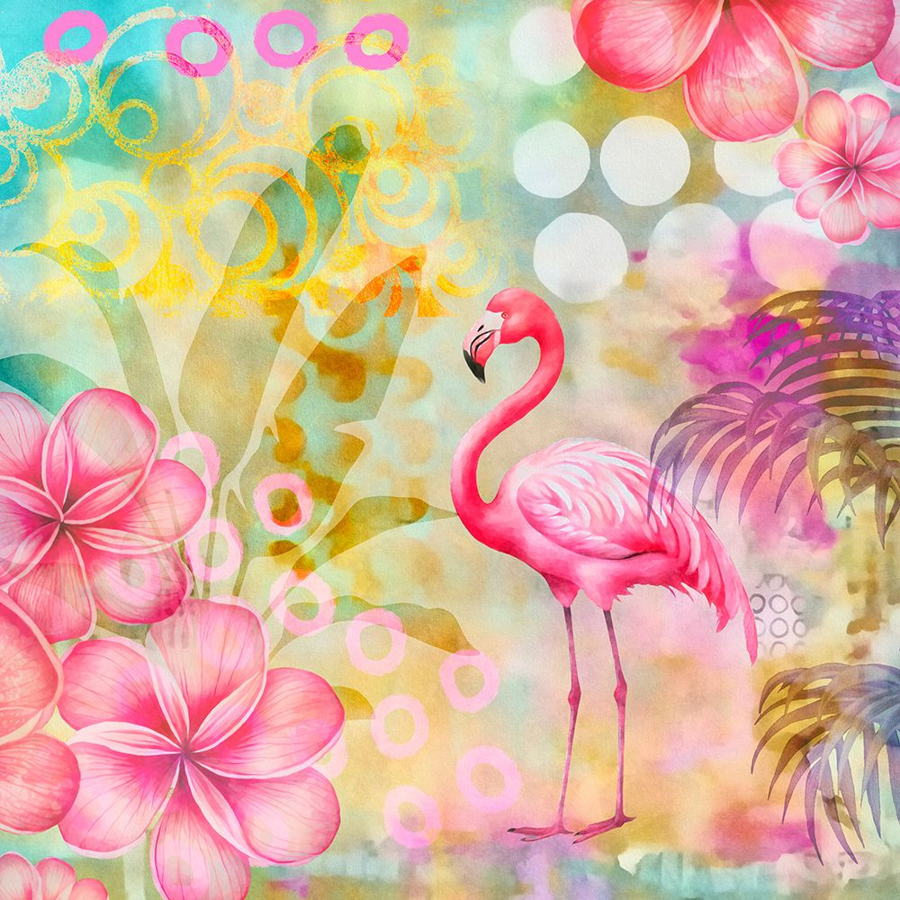 Flamingo Paradise 2 Poster Print - Andrea Haase - Posterazzi