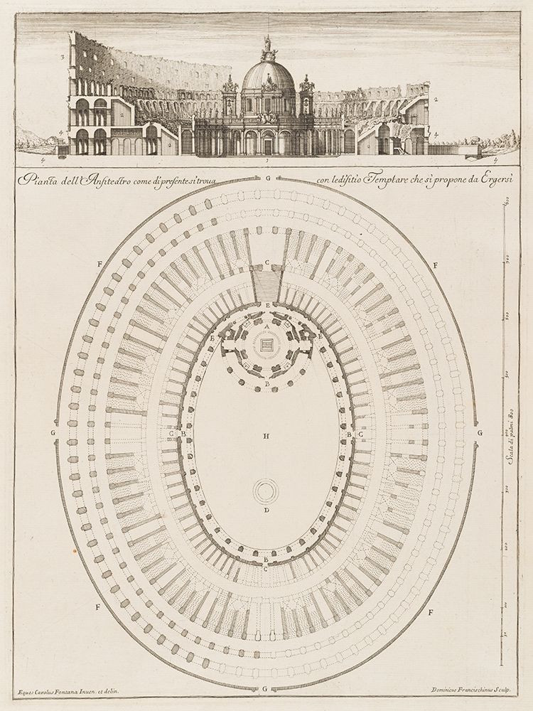 Antiquities of Pola, Ancient Blueprints XI Poster Print - Unknown ...