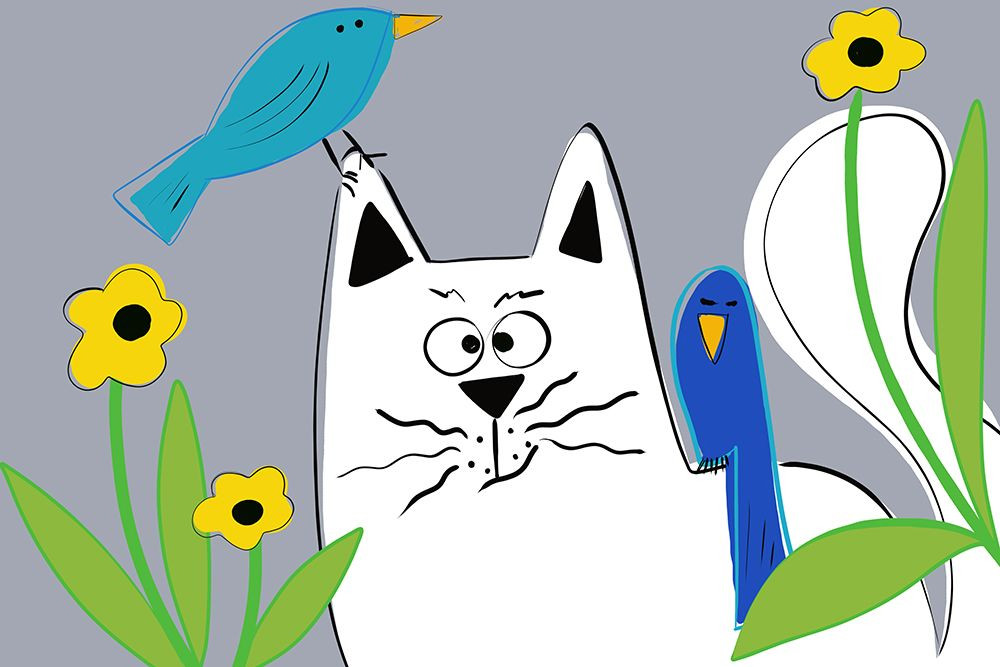 Unlikely Friends Poster Print - Deidre Mosher - Posterazzi