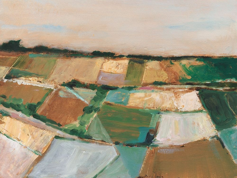 Pastel Fields I Poster Print - Ethan Harper - Posterazzi