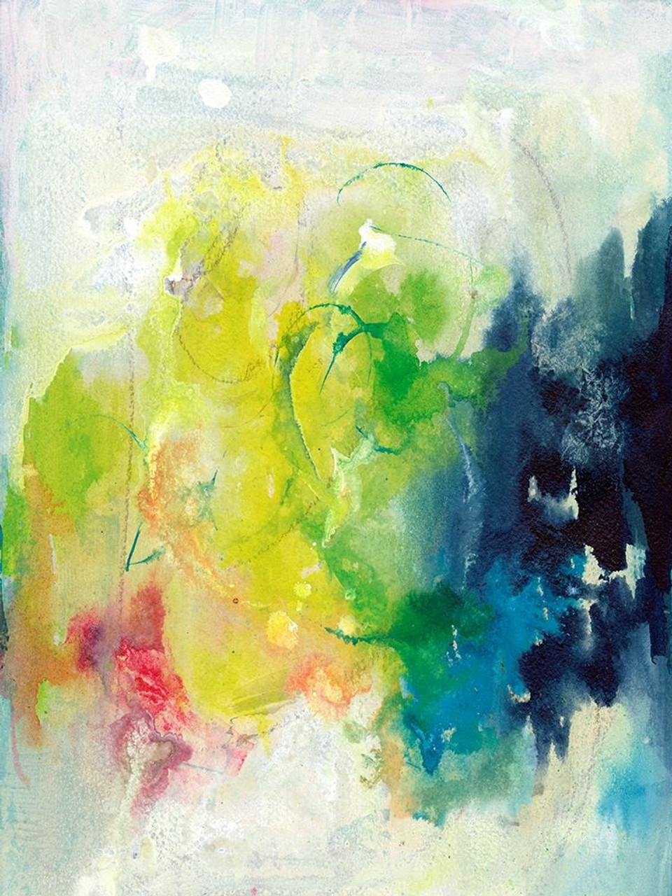 Dancing Totem I Poster Print - Joyce Combs - Posterazzi