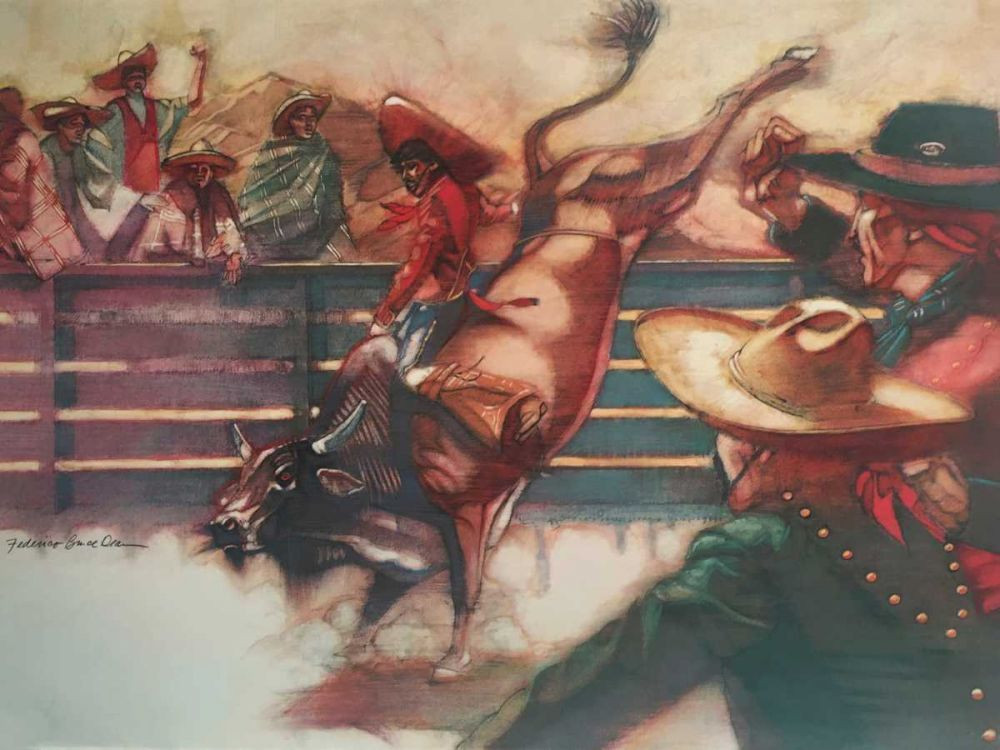 The Rodeo Poster Print - Bruce Dean - Posterazzi