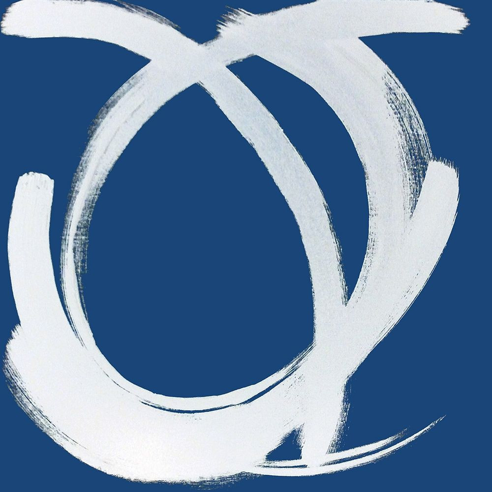 Custom Intersection in Indigo I Poster Print - Alison Jerry - Posterazzi
