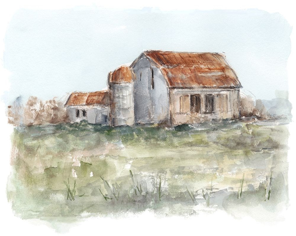 Tin Roof Barn I Poster Print - Ethan Harper - Posterazzi