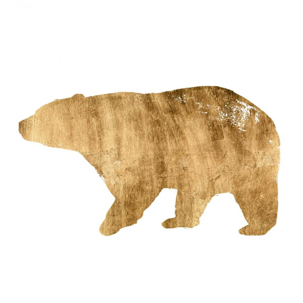 Brushed Gold Animals II Poster Print - Grace Popp - Posterazzi