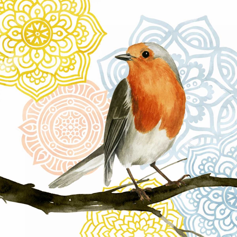 Mandala Bird IV Poster Print - Grace Popp - Posterazzi