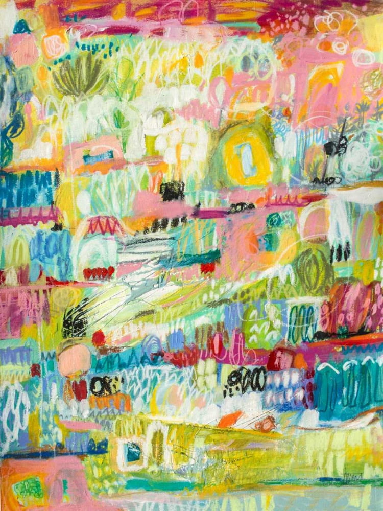 Boho Garden II Poster Print - Karen Fields - Posterazzi